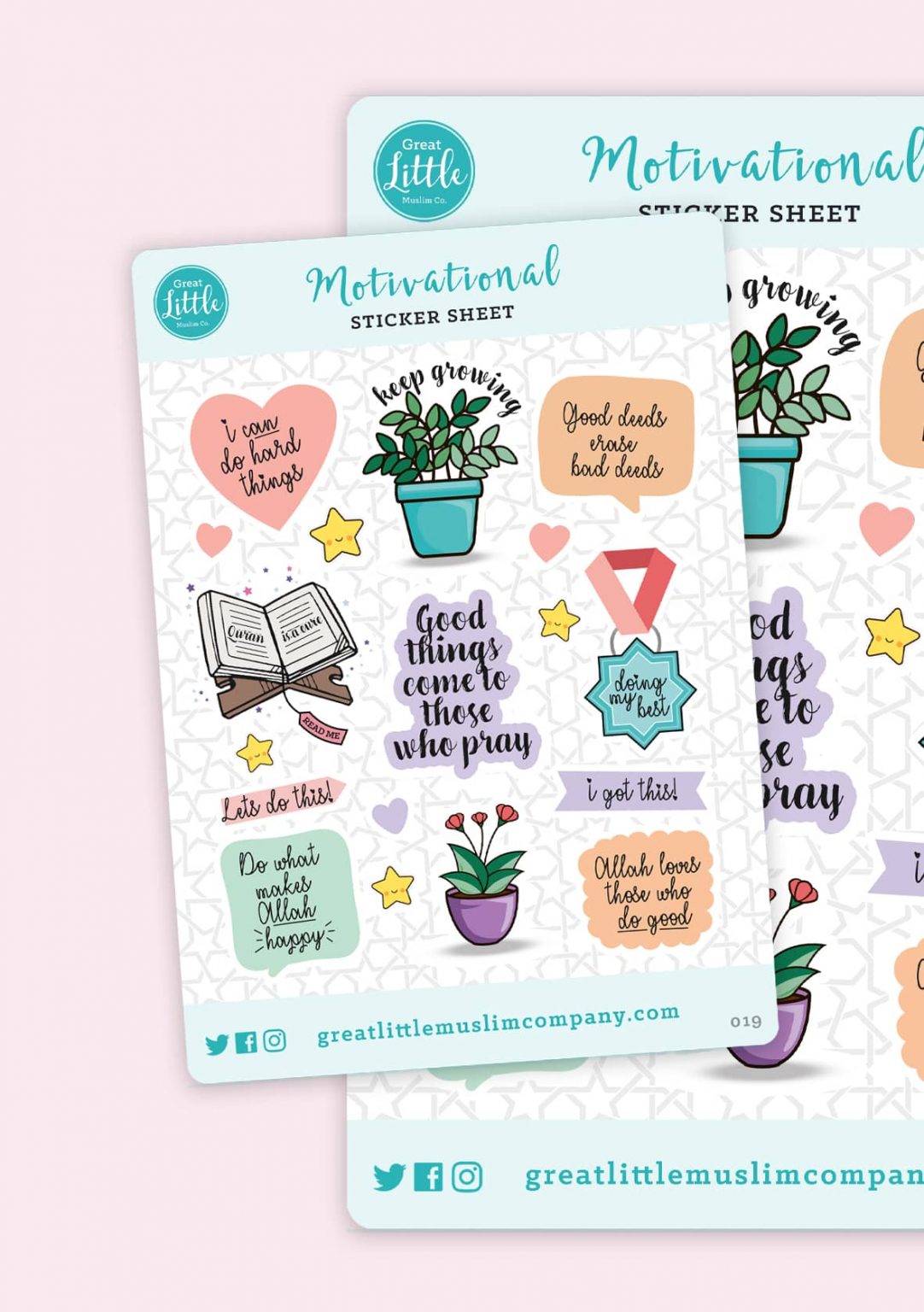 Quran Journaling Stickers - Great Little Muslim Co.